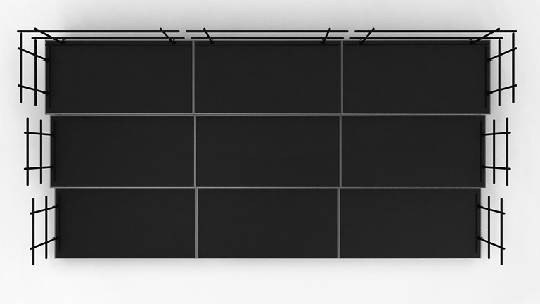 Seated Band Risers - Staging Canadell